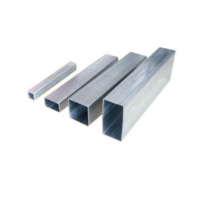 China Black Square Galvanized Steel Tube Q195 Welded Galvanized Square Steel Pipes for sale
