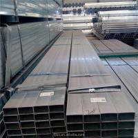 China Black Square Galvanized Steel Tube Q195 Welded Galvanized Square Steel Pipes for sale