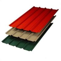 China Color Coated Corrugated Roofing Sheet Galvanized Galvalume Zinc Coated for sale