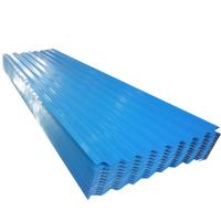 China Hot Dipped Zinc Coated Corrugated Metal Roofing Sheets 800mm - 1600mm for sale