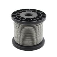 China 316 2.5mm Stainless Steel Wire Rope 1x7 Drawn Wire for sale