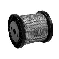 China 201 304 316 10mm Stainless Steel Wire Rope Galvanized Steel Wire for sale
