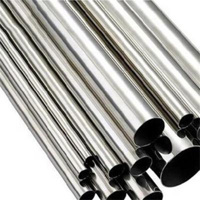China Hot Rolled Welded Stainless Steel Tube Round 400 Series No.1 Finish for sale