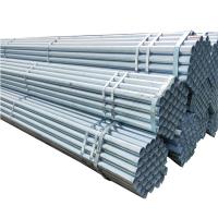 China Mild Low Carbon Round Galvanized Steel Tubes ASTM A53 Gi Welded ERW Pipes for sale