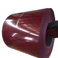 China PPGI Roof Sheet Prepainted Galvanized Steel Coil Color Blue / Red / Green for sale