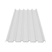 China Zinc Painted Roofing Corrugated Sheet Metal Colorful PPGI Corrugated Steel Plate for sale