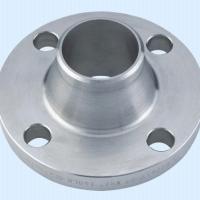 China Yellow Painting EN 1092 Flange Carbon Steel Weld Neck For Pipe Connection for sale