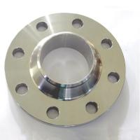China Yellow Painting EN 1092 Flange Carbon Steel Weld Neck For Pipe Connection for sale