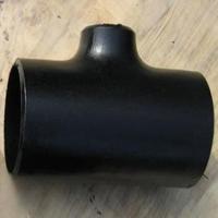 China ansi standard black paintting sch40 pipe fitting tee for sale