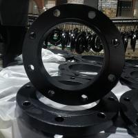 China Anti Rust Oil Steel Pipe Flange DN50 DN100 Flat Face Flange for sale