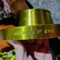 China Ansi Yellow Painting Weld Neck Flange Welding 304 316 Material for sale