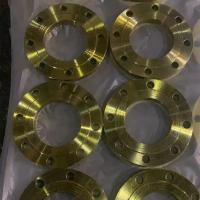 China Slip On ANSI Pipe Flange Yellow Painting SCH5s-SCH160 Wall Thickness for sale