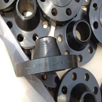 China Wnrf Weld Neck Pipe Flanges ANSI B16.5 150LB Yellow And Black Color for sale