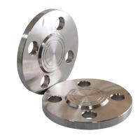 China Sch40 BS 4504 Flange Carbon Steel Forged Blind Flange For Pipe Fitting for sale
