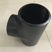 China ANSI DIN EN BS JIS carbon Steel A234 WPB Weld pipe fitting tee for sale