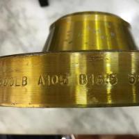 China ANSI CLASS300 DN100 WELD NECK FLANGE RAISED FACE STEEL FLANGE for sale