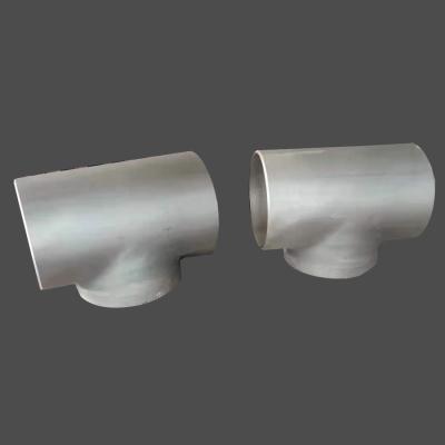 China SCH 40 STD MS 1.5D Long Radius Butt Welded Carbon Steel Pipe Fittings tee for sale