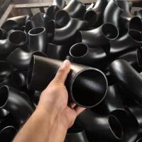 China ISO Carbon Steel Pipe Fittings 2 Inch 90 Degree Black Pipe Elbow for sale