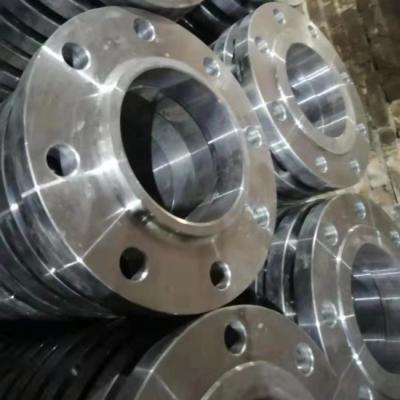 China Anti rust Oil Painting Carbon Steel Slip On Flanges ANSI B16.5 A105 for sale