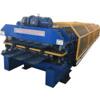 China Motor Shearing Double Layer Roll Forming Machine In Panel And Ag Panel Sheets for sale