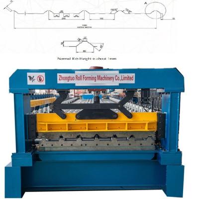China Molding Frame 0.3 Mm Trapezoidal Roofing Sheet Roll Forming Machine Metal for sale