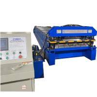 China Tr4 Tr5 Tr6 Trapezoidal Steel Profile Roll Forming Machine 80mm Shaft for sale
