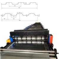 China 1.2mm Galvanized Steel Floor Decking Forming Machine 28 Rolling Stations for sale