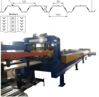 China 1.2mm Galvanized Steel Floor Decking Forming Machine 28 Rolling Stations for sale