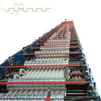 China Structural Ppgi Floor Decking Machine Facade Wall Cladding Panel Roll Former Machine for sale