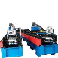 China Metal Wall Panel Cladding Rolling Forming Machine Box Rib 0.7mm Thickness for sale