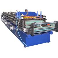 China 680 Linear Panel Rolling Forming Machine Self Lock Standing Seam for sale