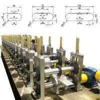 China Oval Pipe Profile Rolling Forming Machine Interlocked Type 80mm for sale