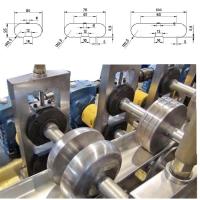 China Oval Pipe Profile Rolling Forming Machine Interlocked Type 80mm for sale