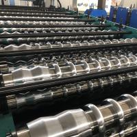 China Steel Corrugated Roofing Sheet Rolling Forming Machine PPGI Material for sale