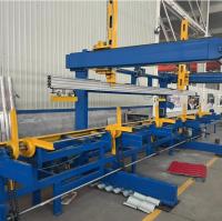 China Stacker C Purline Z Purlin Roll Forming Machine PLC Control Mothod 12m for sale