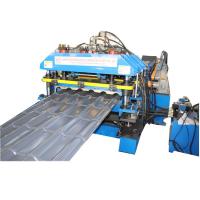 China High Speed Step Tile Rolling Forming Making Machine Roof Sheet 0.5mm for sale