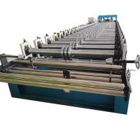 China Molding Frame Metal Roofing Sheet Roll Machine 80mm Film Device Glazed Tile for sale