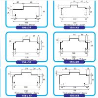 China Drywall Door Frame Rolling Making Machine 70mm With Two More Turkey Heads for sale