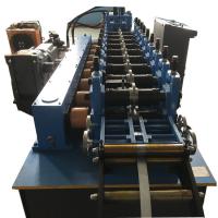 China 25m/Min GI Steel U Channel Roll Forming Machine With Online Punching for sale