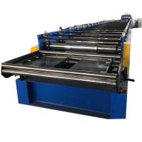 China Dovetail Metal Deck Roll Forming Machine With 36 Roller Station for sale