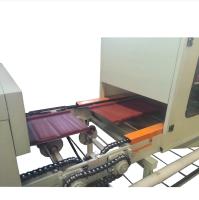 China PPGI Or GI Coil Stone Coated Roofing Tile Making Machine Power Saving for sale