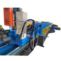 China 18.5KW P Beam Step Beam Roll Forming Machine For Warehouse Shelf for sale