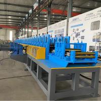 China 18.5KW P Beam Step Beam Roll Forming Machine For Warehouse Shelf for sale