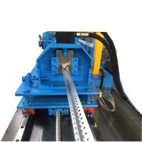 China Light Duty Heavy Duty Galvanized Steel Slotted Angle Forming Machine 12 Stations for sale