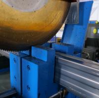 China Pallet Rack Step Beams / L Tube Step Beam Rolling Forming Machine for sale