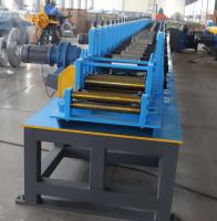 China Pallet Rack Step Beams / L Tube Step Beam Rolling Forming Machine for sale