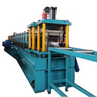 China Half Round Down Spout Machine Rain Gutters Rolling Forming for sale