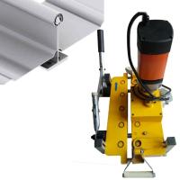 China Al-Mg-Mn Corrugated Sheets Roof Panel Standing Seam Sheets Rolling Forming Machine for sale