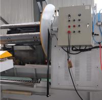 China Movable Automatic Decoiler Machine Hydraulic With Loading Car for sale
