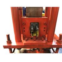 China Rolling Shutter Rail Rolling Forming Machine With Anti Noise Rubber Seal Filling Online for sale